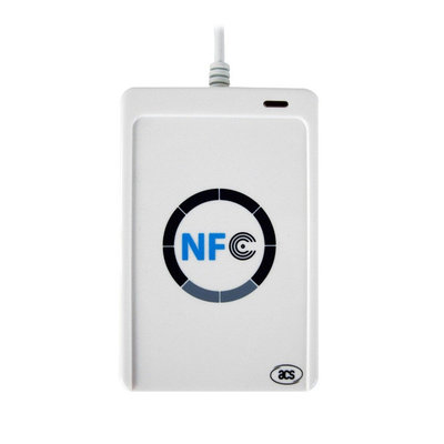 NFC Contactless Programmable Rfid Reader ACR122U 13.56 MHz 70 Grams Weight
