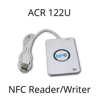 NFC Contactless Programmable Rfid Reader Long Range ACR122U 13.56 MHz 70 Grams Weight Contactless Smart Card Nfc reader