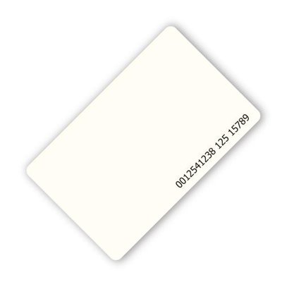 PVC LF Blank Smart RFID Card Contactless 125 KHz With Customized Logo