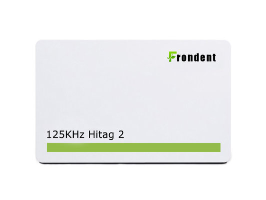 Custom White Blank Plastic 125khz LF Rfid Proximity Smart Card Supplier For Access Control System Time Attendance