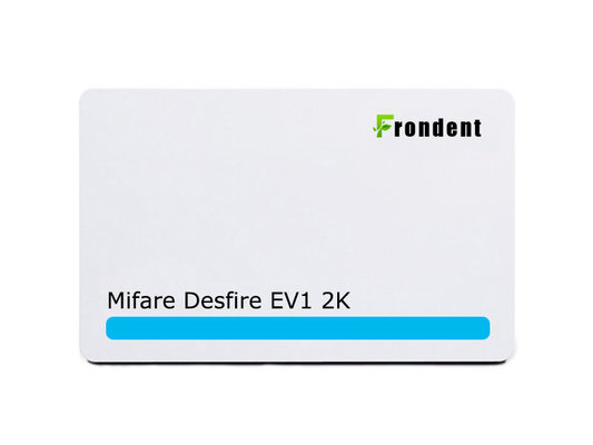 High Frequency Passive Smart RFID Card Contactless MF Desifre EV1 2K / 4K