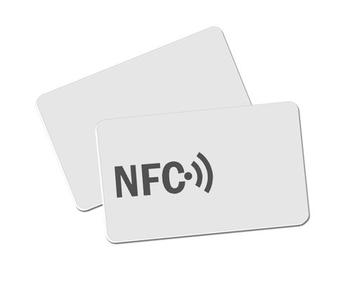 Custom Printing NFC RFID Card , Utralight Ev1 Plastic 13.56 Mhz Blank NFC Cards