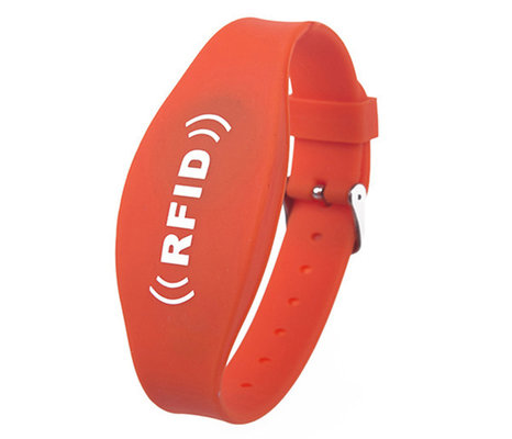 Reusable Waterproof Programmable Children Tracking 13.56MHz NFC RFID Silicone Wristband Price