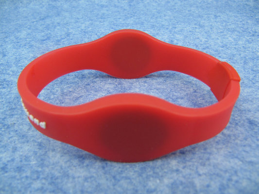 Durable Waterproof Rfid Tag Bracelet / Wristband With Dual RFID Chips