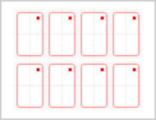 13.56 MHz MF 4K RFID Inlay Sheet PVC Material A4 Size For Card Making