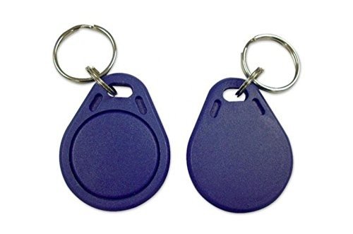 ABS Custom Waterproof Key Chain Tags , 125Khz LF Key Chain Fob Chip Encoding