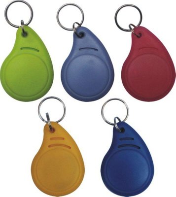 Programmable Smart Key Fob , 13.56 MHz Proximity Key Fob Custom Size