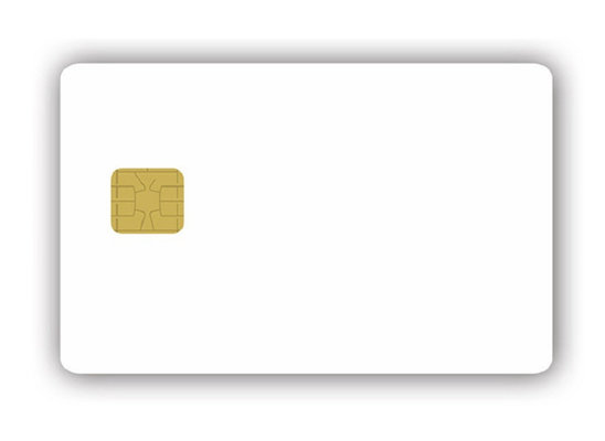 Access Control Contact IC Card 0.85mm Thickness With Offset Printing
