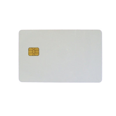 Eco Friendly PVC Contact IC Card Barcode Printing With FM4442 IC Chip