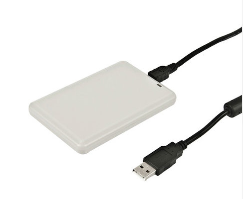 White Printable Desktop Usb Uhf Rfid Reader Rfid Tag Reader IC USB Reader Writer For Location Management