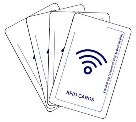 13.56 MHz Security Access Cards Encryption PVC With Full Color Offset Printing