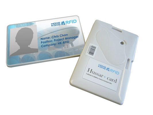 2.4G Long Range Rfid Tag , Employee Active Radio Frequency Identification Tags