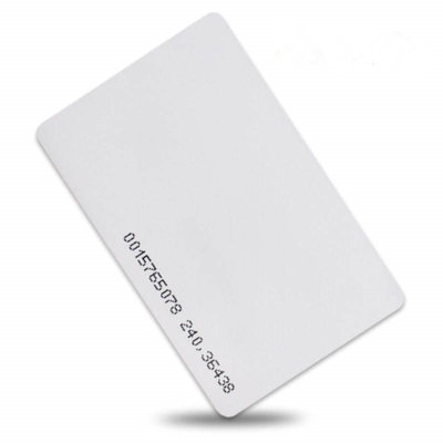 MF Proximity Thick Or Thin NFC Read Tk4100 125khz Rfid Programmable Smart Card Blank Color For Mutiple Applications