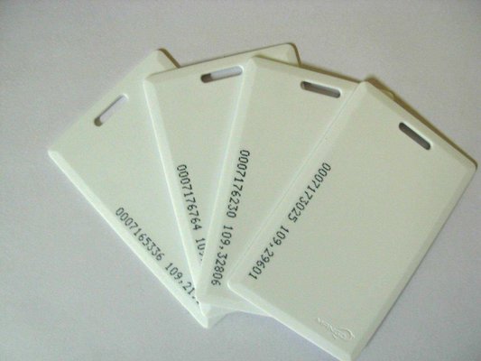 PVC 13.56 MHz HF 1k Compatible Printable Contactless Chip Clear Card With OEM Printing For Hotel Payment Access Control