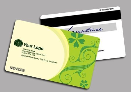 Wholesale Credit Card Size Customized Magnetic Stripe Metallic Membership Vip Visa Card With Signature Panel