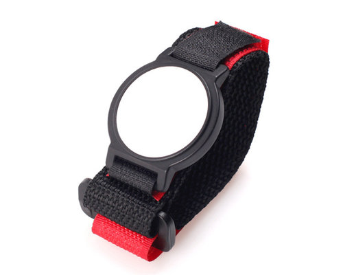 Shenzhen Manufacturer Low Cost Nylon PVC Access Control Long Range Rfid Wristbands Lf / Hf Rfid Wristbands For Events
