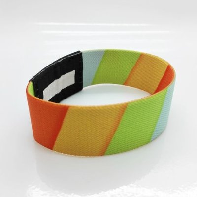 Free samples Flexible Rfid Nfc Festival Wristband Elastic Rope Rfid Chip Smart Bracelet Custom Printing