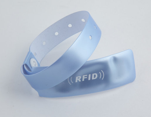 Waterproof Disposable PP Paper variety colors UHF RFID Chip Wristband Bracelet For Medical Patient Identification Events