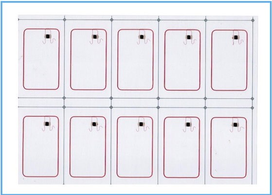 FM11RF08 F08 Chip 13.56mhz Pvc Rfid Inlay Sheet Prelam Pvc Material For Time Attendance Smart Card Factory