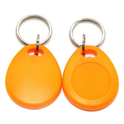 Mutiple Color Programmable Hot Sale Smart 13.56 MHz Proximity Key Fob Custom Size Keychain Access Control Tags