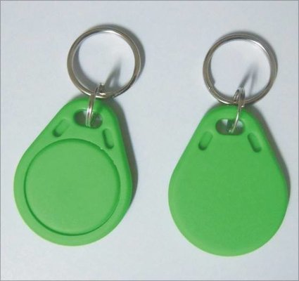 125Khz RFID Keyfob waterproof ABS Material Low Frequency With TK4100 chip customized color for Door Entry System