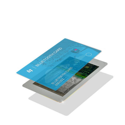 Barcode Combo Card White Single Color Printing Thin Loyalty RFID Proximity Card